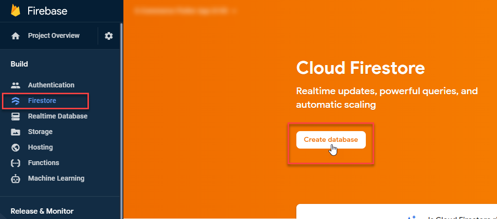 Chat database on Firestore - SmarterVision